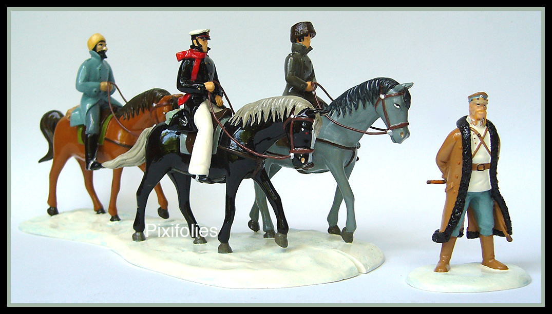 Figurine Corto Maltese Changaï Li à cheval PIXI 04831 Figuras de acción ...