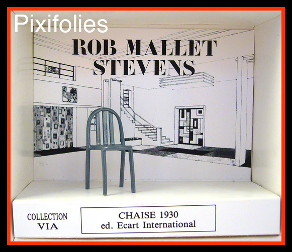 Pixi VIA / Designers Rob Mallet Stevens Chaise 1930