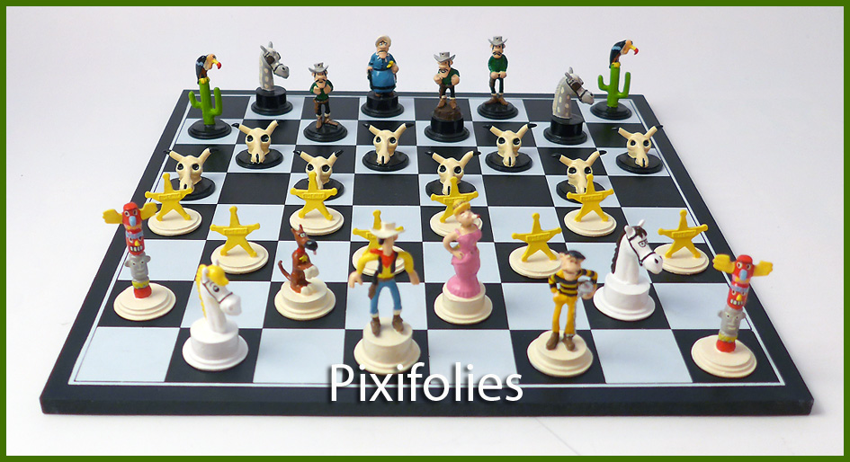 Pixi MINI Jeux d'Echecs Lucky Luke