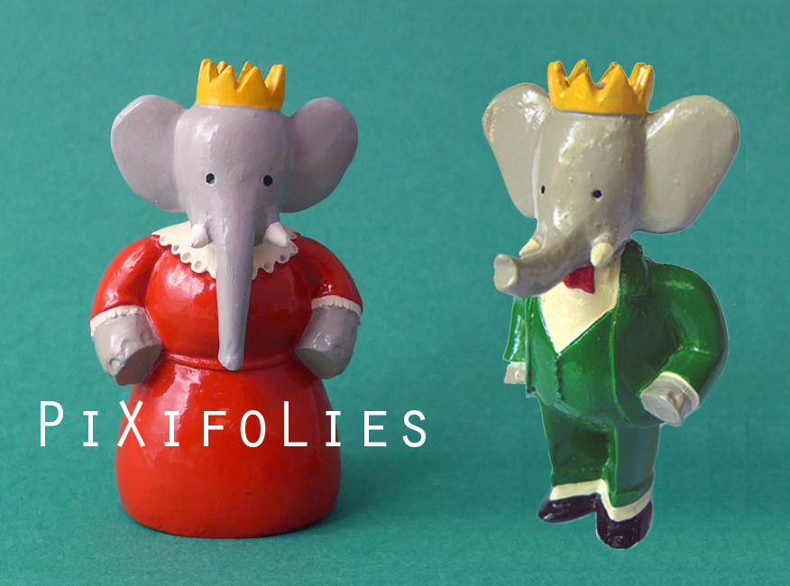 Pixi DE BRUNHOFF Babar Le Roi Babar La Reine Céleste